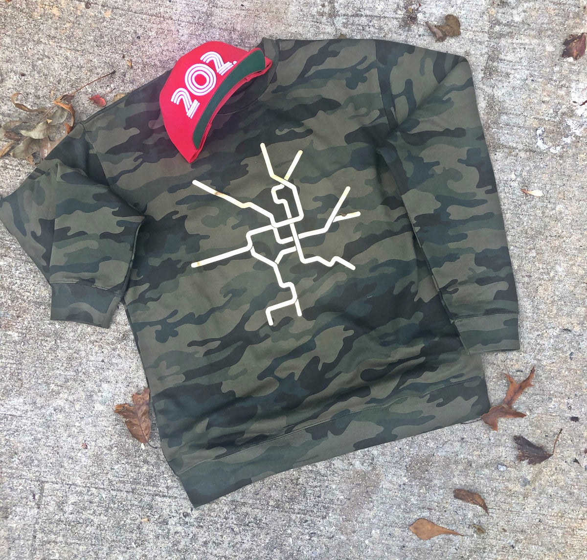 WMATA Gold Camo – dcvintage